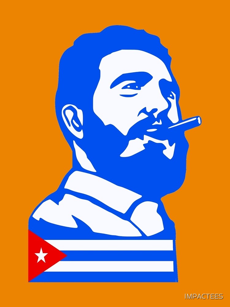 "FIDEL CASTRO-CUBA" Graphic T-Shirt Dress by IMPACTEES | Redbubble