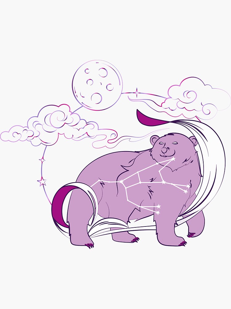 "Ursa Major" Sticker for Sale by shop-stupella | Redbubble