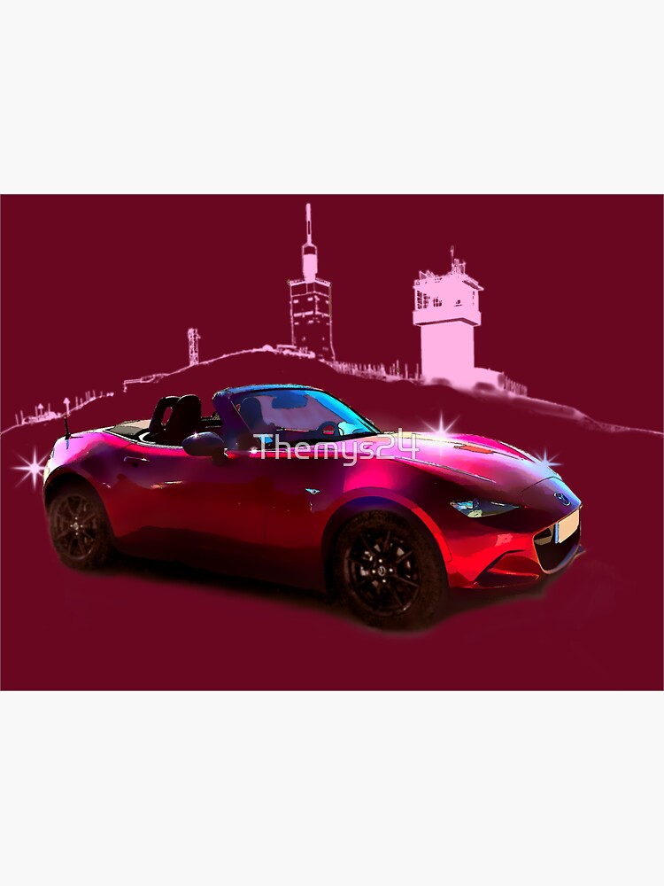 "miata" Sticker for Sale by Themys24 | Redbubble