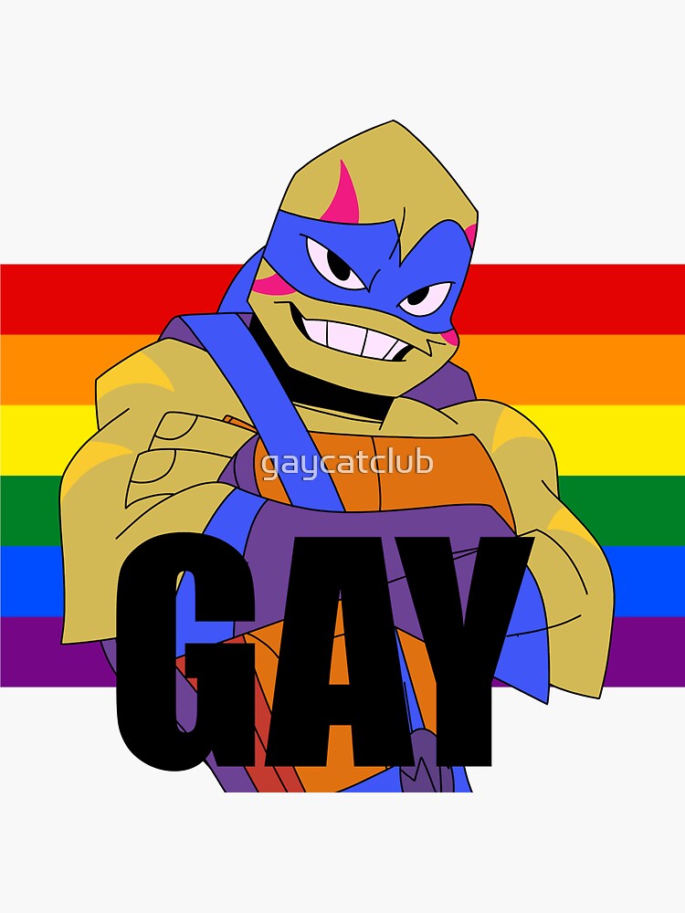 "ROTTMNT Rise of the Ninja Turtles Leo Leon Sticker" Sticker for Sale ...