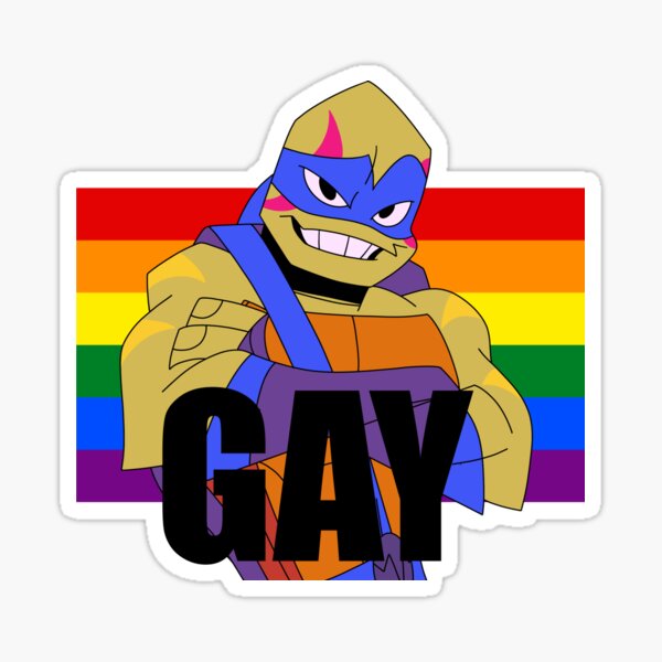 "ROTTMNT Rise of the Ninja Turtles Leo Leon Sticker" Sticker for Sale ...