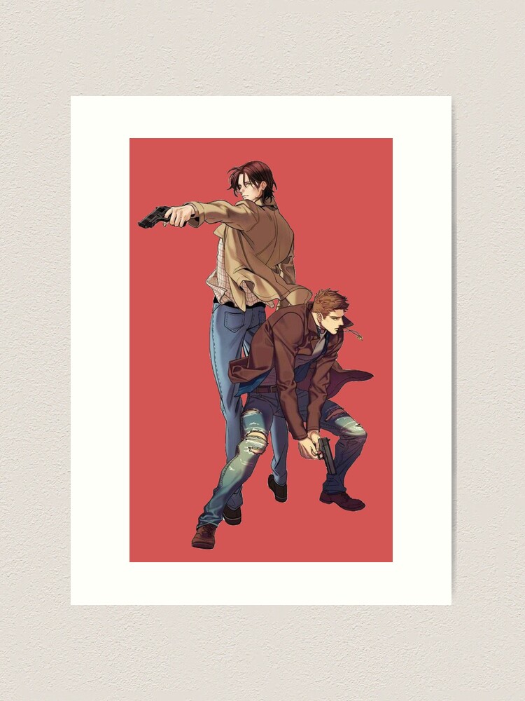 Castiel Dean Anime Dean X Castiel Animation | TikTok