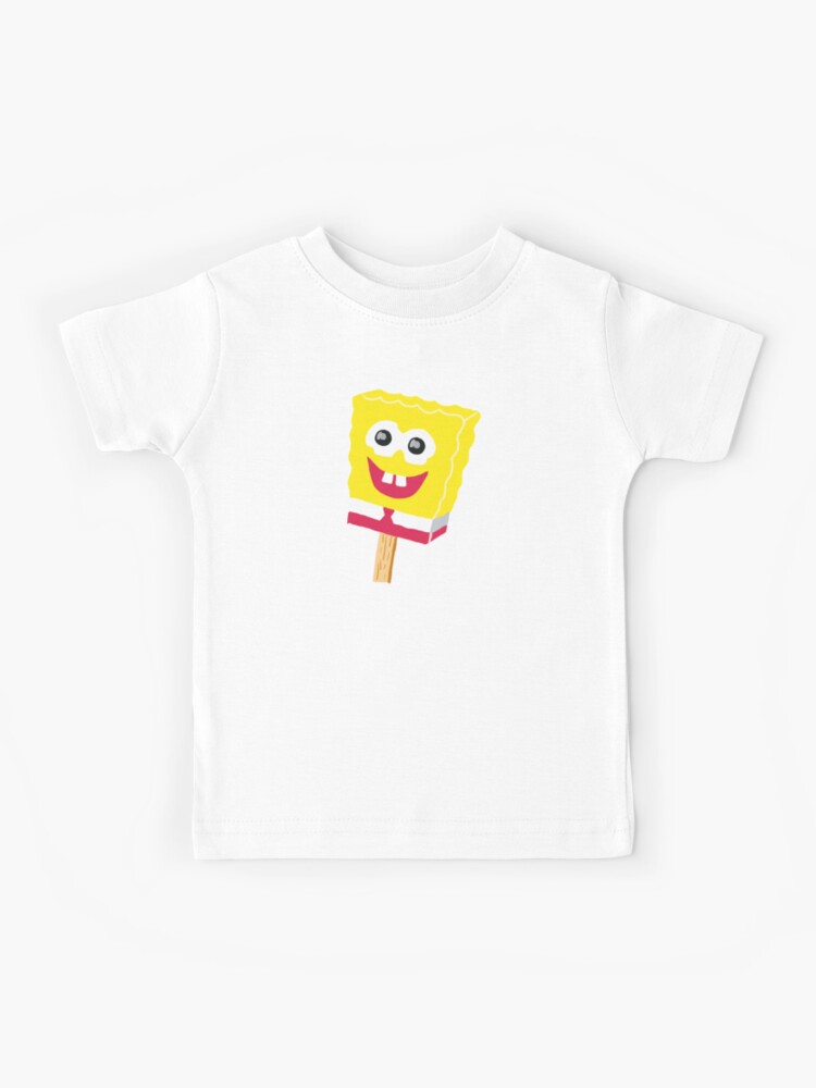 "Spongebob Popsicle " Kids T-Shirt for Sale by vpittore | Redbubble