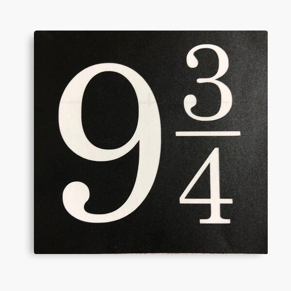 Platform 9 3 4 Wall Art | Redbubble