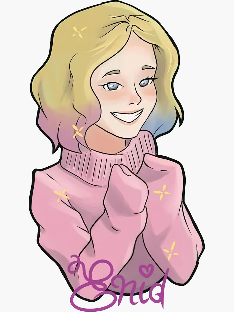 "Enid Art" Sticker for Sale by TylerPearson | Redbubble