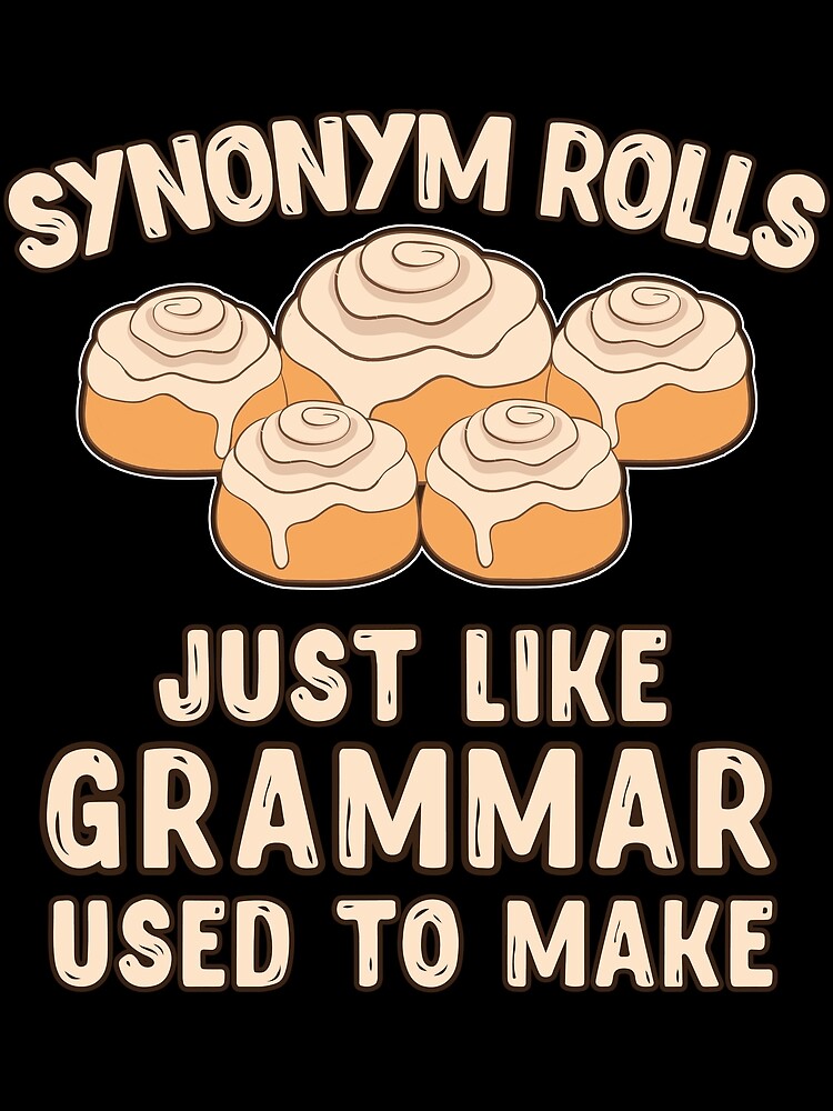 Synonym Rolls Just Like Grammar Used To Make Food Gift Scarf By synonym-rolls-just-like-grammar-used-to-make-food-gift-scarf-by