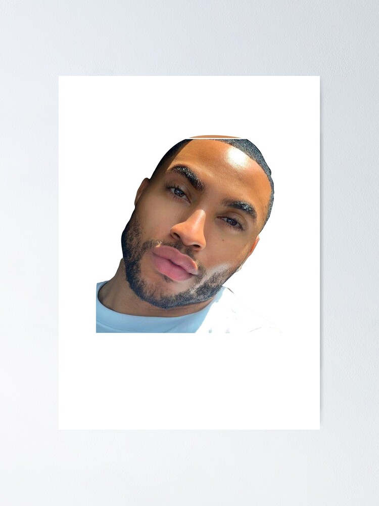 "lightskin stare meme , lightskin stare rizz " Poster for Sale by ...