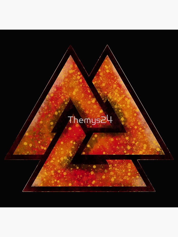 "Valknut" Poster for Sale by Themys24 | Redbubble