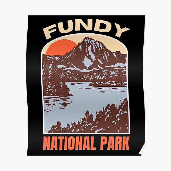 " Fundy National Park, New Brunswick" Poster for Sale by retrotravelart ...