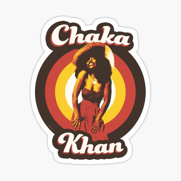 "Chaka Khan 70s Funky Soul" Sticker for Sale by eyepoo | Redbubble