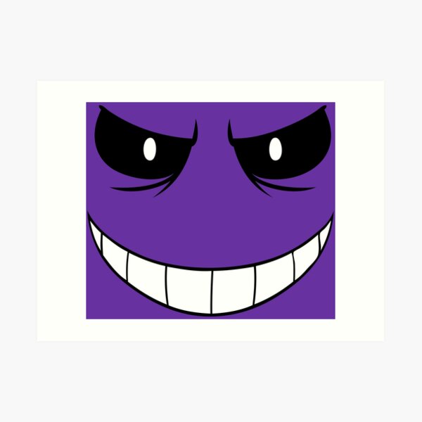 "Purple Guy's Face" Art Print by RainytaleStudio | Redbubble