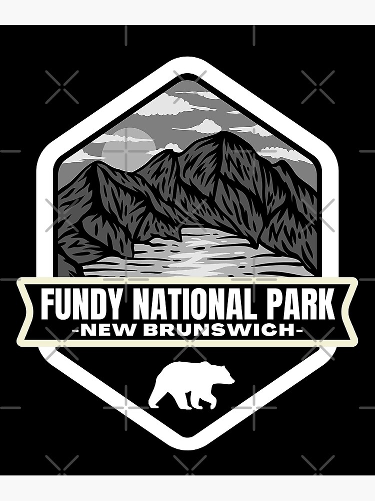 "Fundy National Park, New Brunswick" Poster for Sale by retrotravelart ...