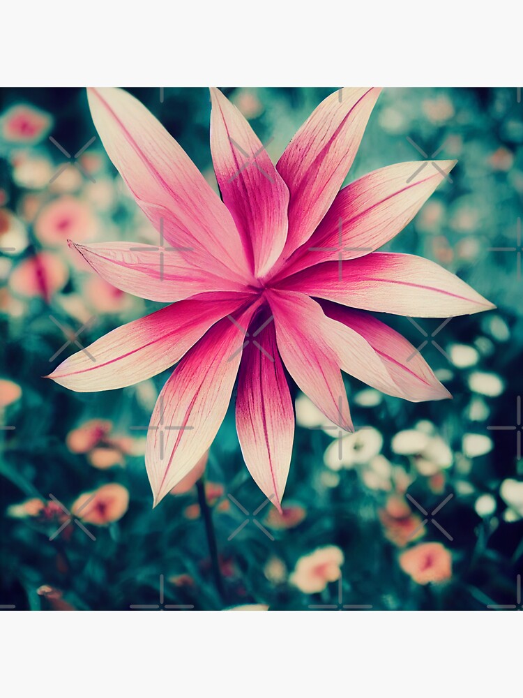 "Floral Glamour " Sticker for Sale by Brontox | Redbubble