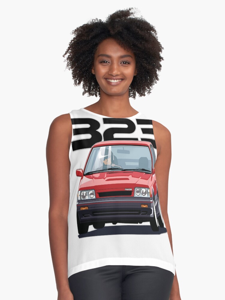 "Mazda 323 GTX Familia Turbo BFMR" Sticker for Sale by myteekingdom ...