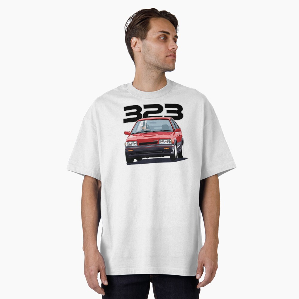 "Mazda 323 GTX Familia Turbo BFMR" Sticker for Sale by myteekingdom ...