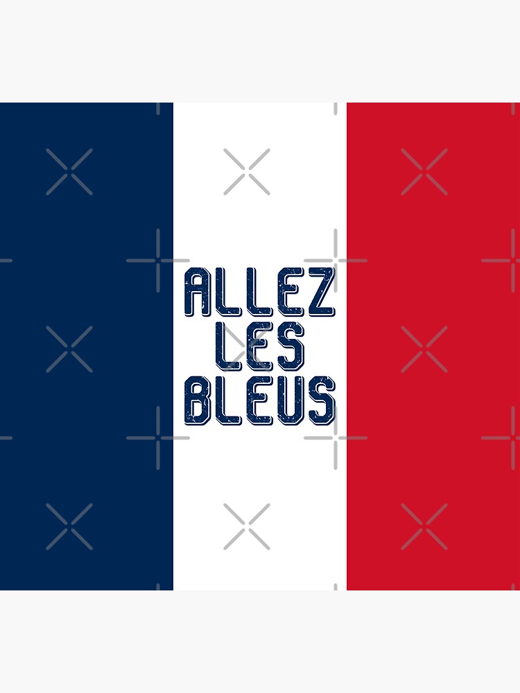 "Allez Les Bleus" Sticker for Sale by turquoisethings | Redbubble