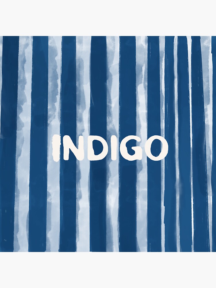 "Indigo" Sticker for Sale by ChibiloveBTS | Redbubble