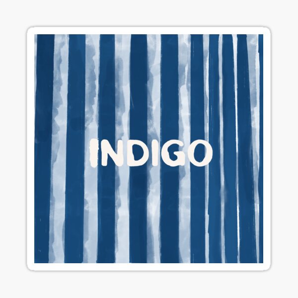 "Indigo" Sticker for Sale by ChibiloveBTS | Redbubble