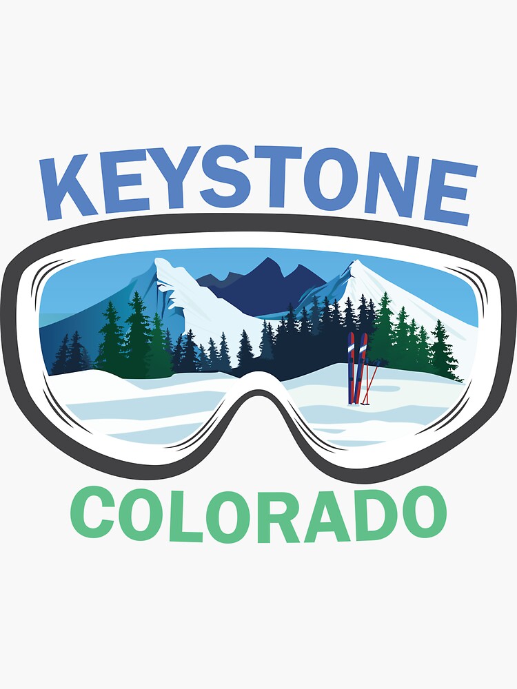 "Keystone Colorado Skiing " Sticker for Sale by FutureAdventure | Redbubble