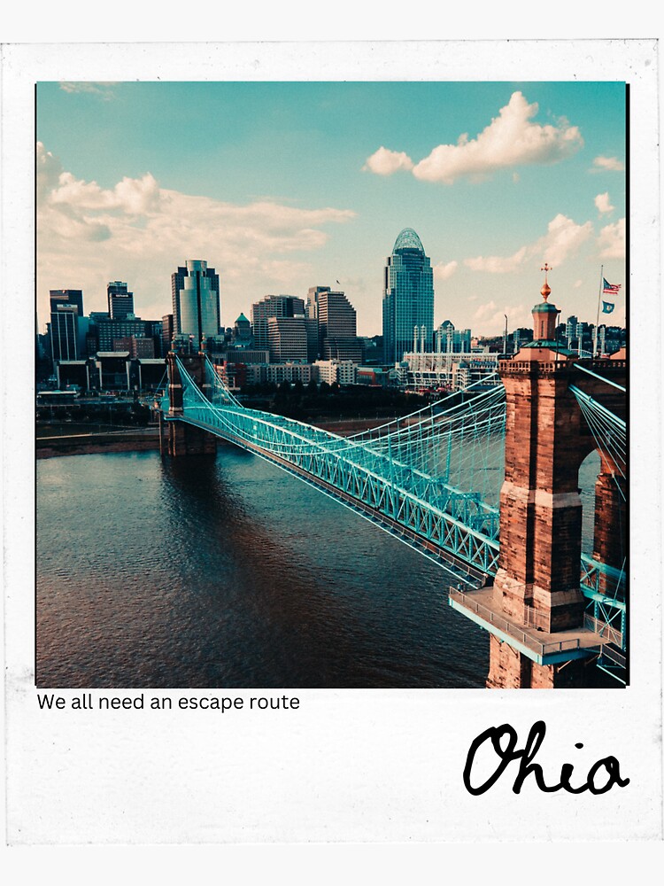 "We all need an escape route" Sticker for Sale by TrendyWendyTees ...