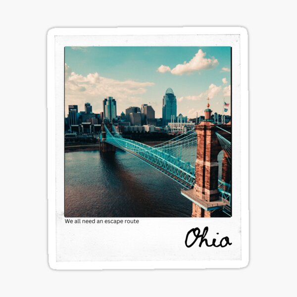 "We all need an escape route" Sticker for Sale by TrendyWendyTees ...