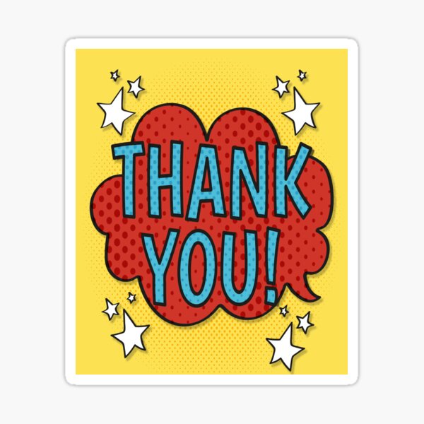 "thank you meme,thank you memes" Sticker for Sale by ShopSpace159 ...