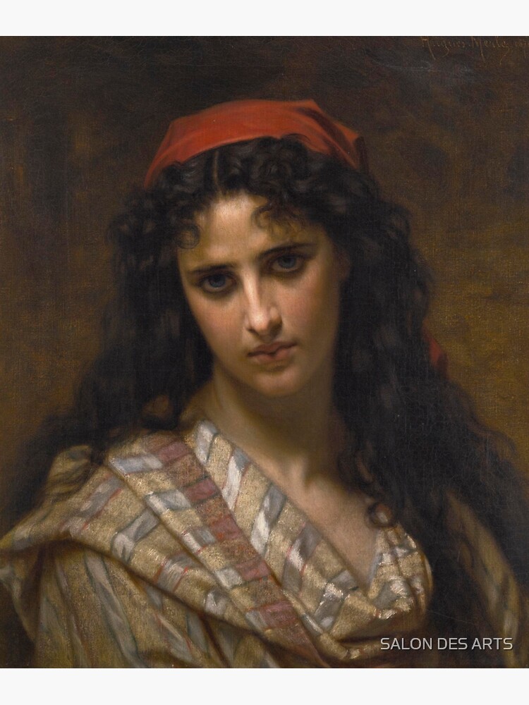 "A Rare Beauty (1871) - Hugues Merle" Sticker for Sale by ...