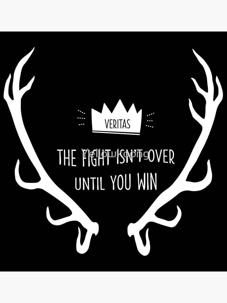 "Veritas Quote" Poster by Yellowkoong | Redbubble
