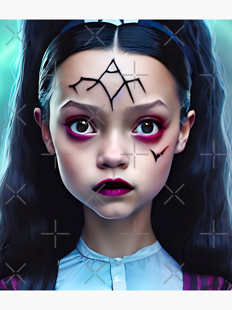 "Wednesday, Merlina, Wednesday Addams" Sticker for Sale by 7infernus ...