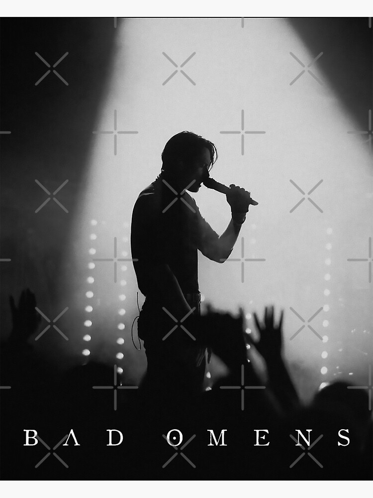 "Bad omens artwork" Sticker for Sale by Cool-Vibez | Redbubble