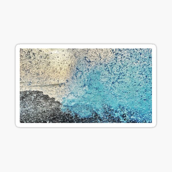 "You Cannot Get Wet From The Word Water" Sticker for Sale by Beardeaux ...