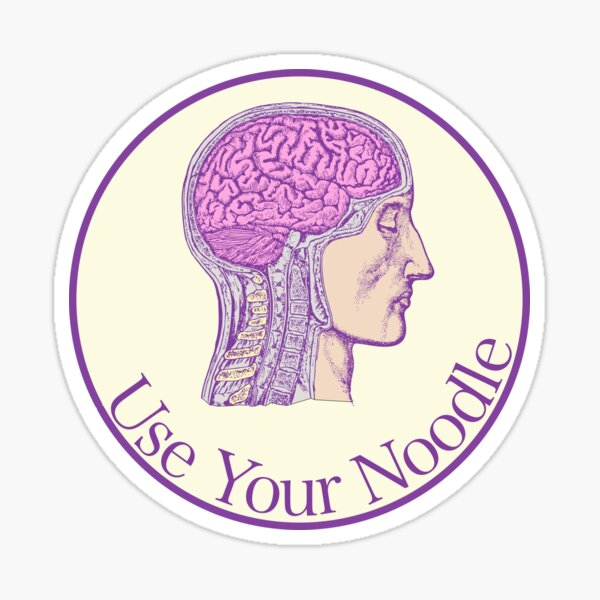 Use You Noodle Sticker For Sale By Obscurecomic Redbubble