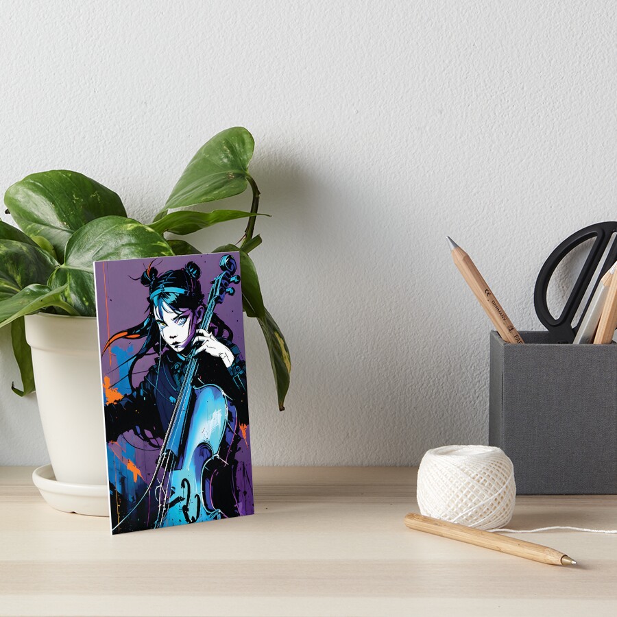 "wednesday addams play cello #02" Poster for Sale by THONG-IN | Redbubble
