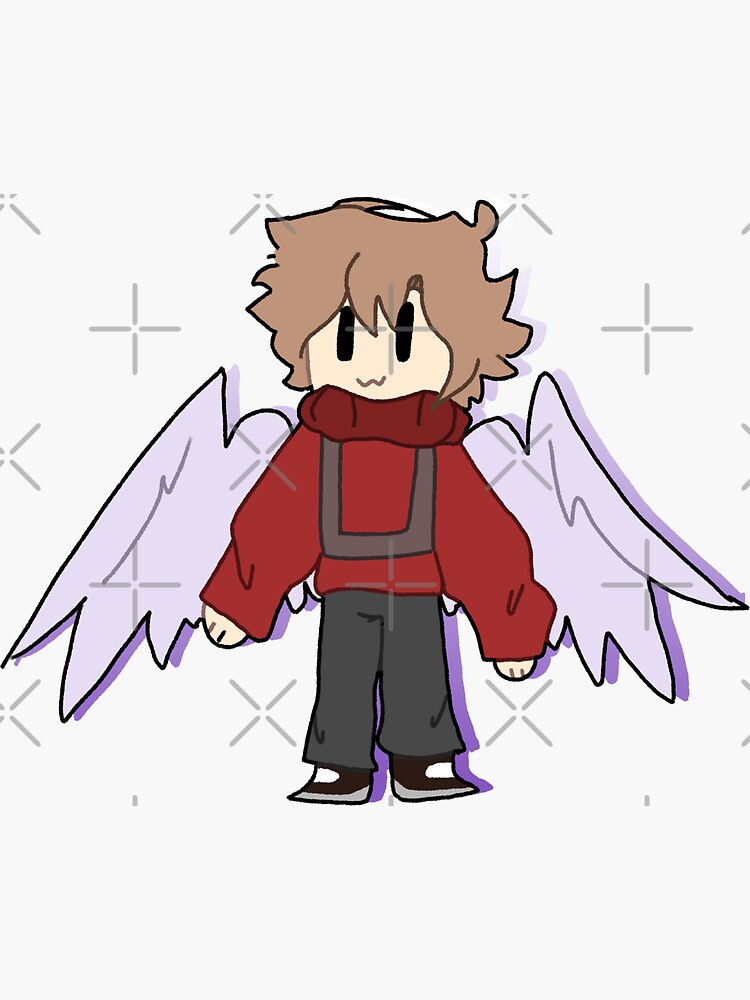 "Small grian With backdrop" Sticker for Sale by WillowTheCat- | Redbubble