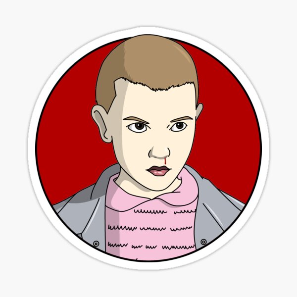 "Stranger Things" Sticker for Sale by dizzytheflash | Redbubble