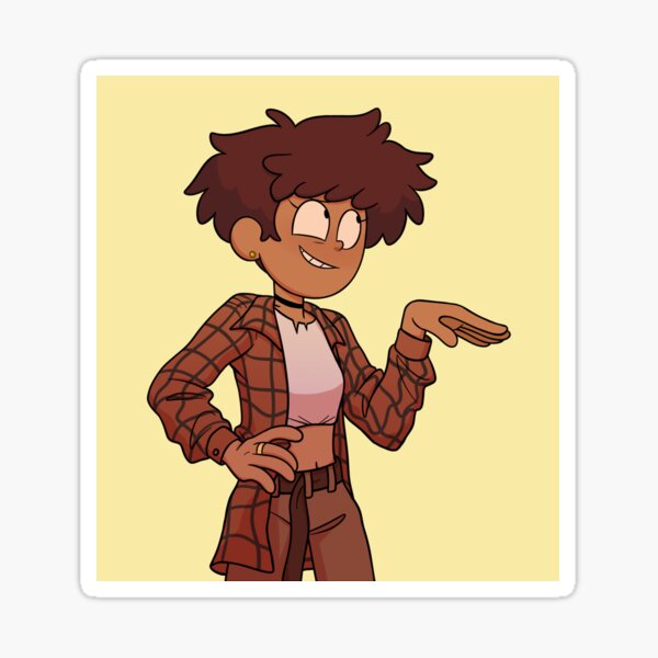 "Anne Boonchuy (post-timeskip) - Amphibia" Sticker for Sale by ...