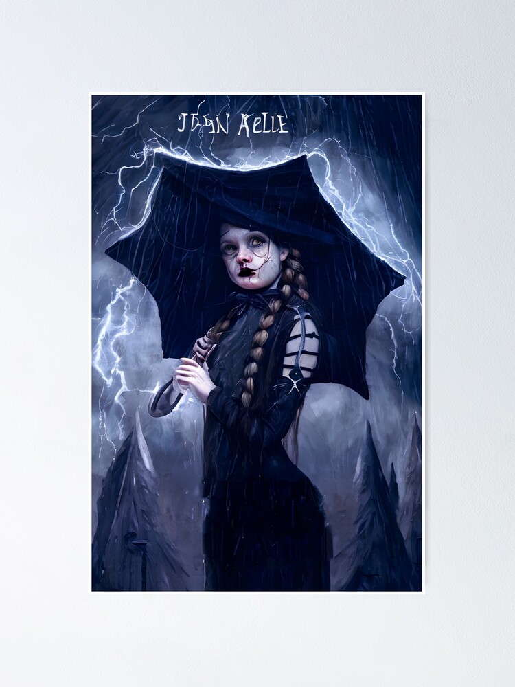 "\Wednesday Addams Series Cover Recreated 2" Poster for Sale by ...