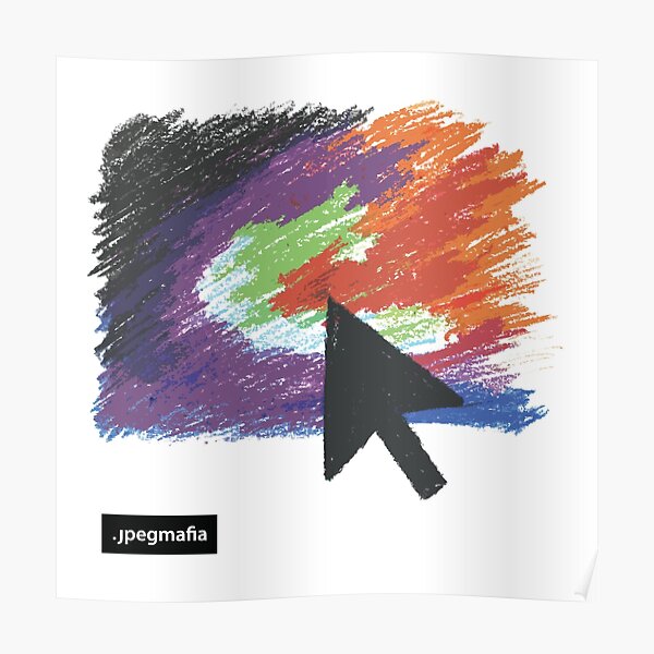 "JPEGMafia Paint" Poster for Sale by fergyfilms | Redbubble