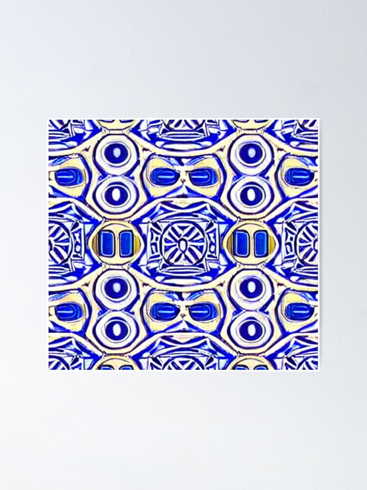 "African design pattern, African art " Poster for Sale by Huesoffun ...