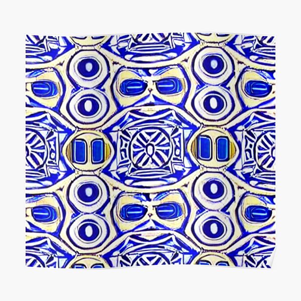 "African design pattern, African art " Poster for Sale by Huesoffun ...