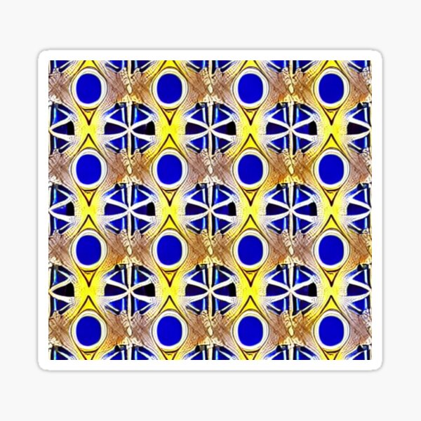 "Beautiful African pattern, African art " Sticker for Sale by Huesoffun ...