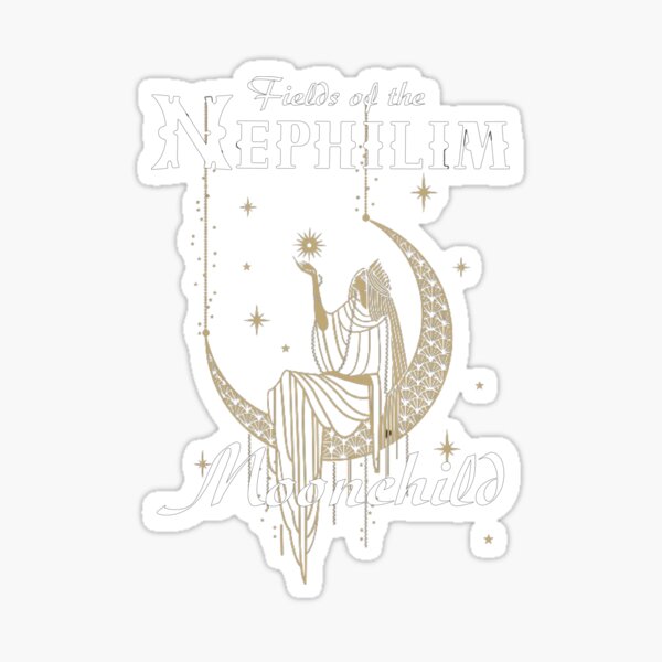 "Moonchild Fields of The Nephilim" Sticker for Sale by Koraxium | Redbubble