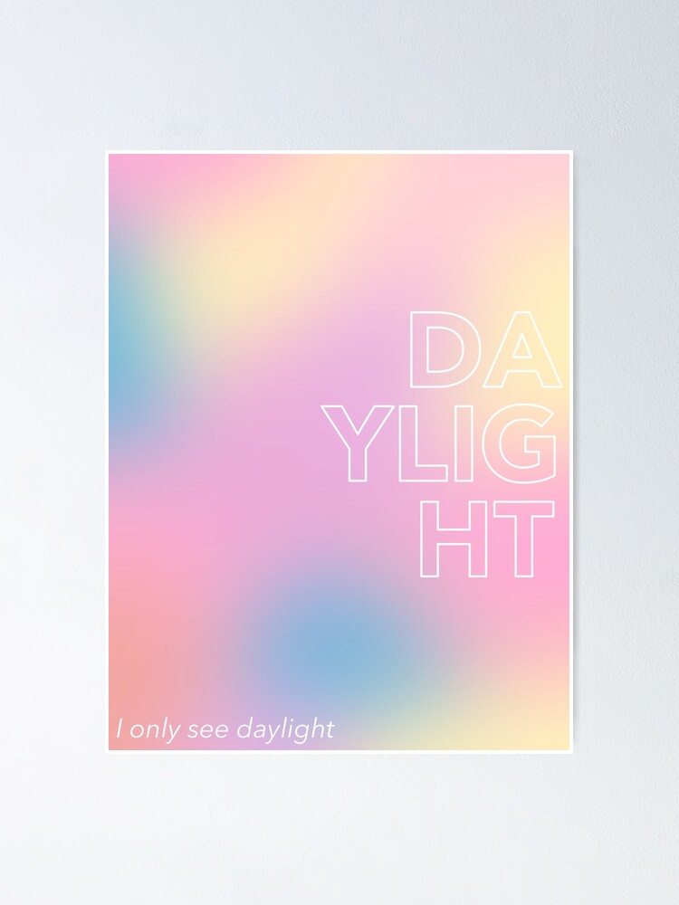 "Daylight, TS" Poster for Sale by lunarrcreations | Redbubble