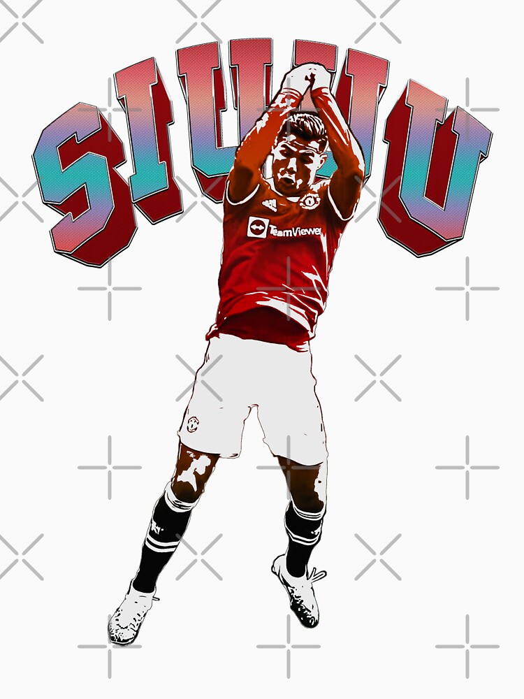 "Siuuu Goal Jump CR7 Ronaldo" T-shirt for Sale by asteea | Redbubble ...