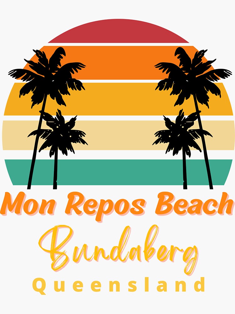 "Mon Repos Beach, Bundaberg, Queensland, Australia" Sticker for Sale by ...