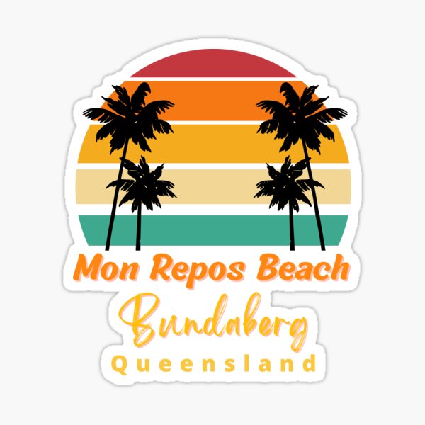 "Mon Repos Beach, Bundaberg, Queensland, Australia" Sticker for Sale by ...
