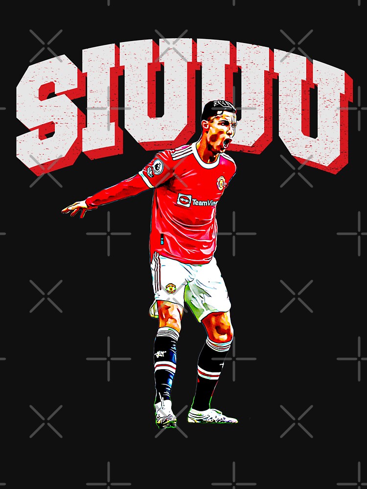 "Siuuu Celebration Goal CR7 Ronaldo Art" T-shirt for Sale by asteea ...