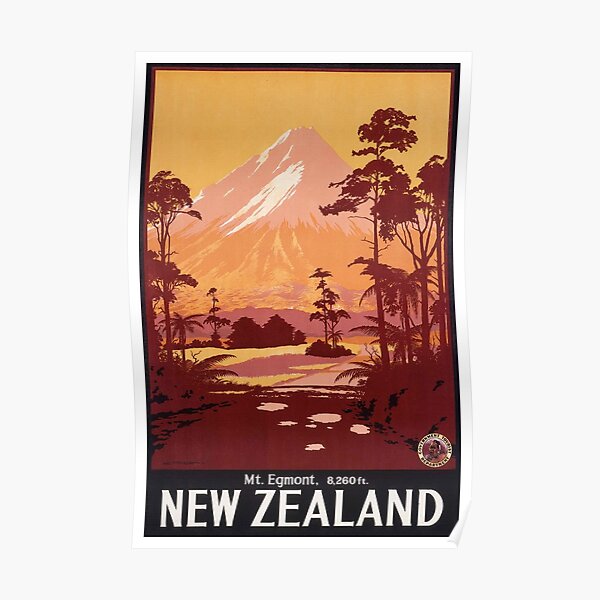 New Zealand Posters | Redbubble