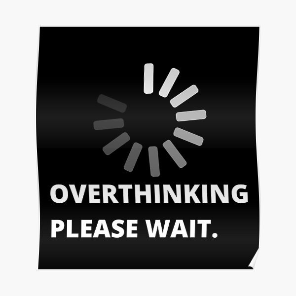 "Overthinking please wait. | relatable introvert quotes. | funny ...