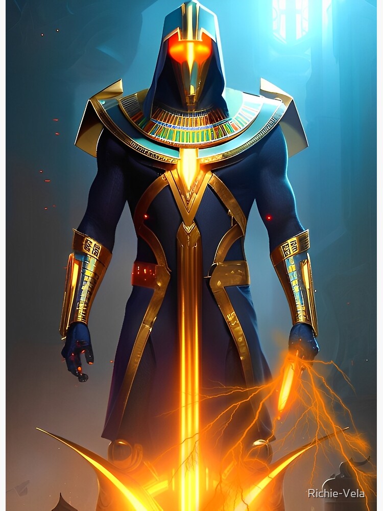 "Cyber Mythology - Epic Cybernetic Style of the God of Egyptian ...